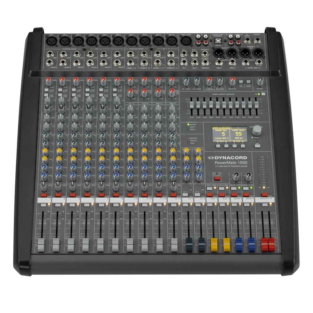 Активный микшерный пульт Dynacord PowerMate 1000-3 (арт.F.01U.131.113 ...