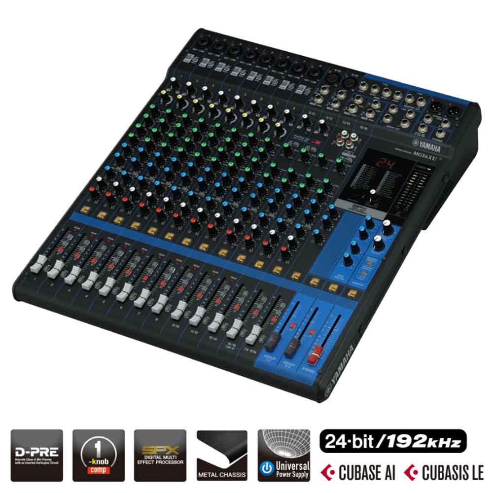 Микшерный пульт Yamaha MG16XU (арт.CMG16XU//E) Купить по цене 213 769 ...