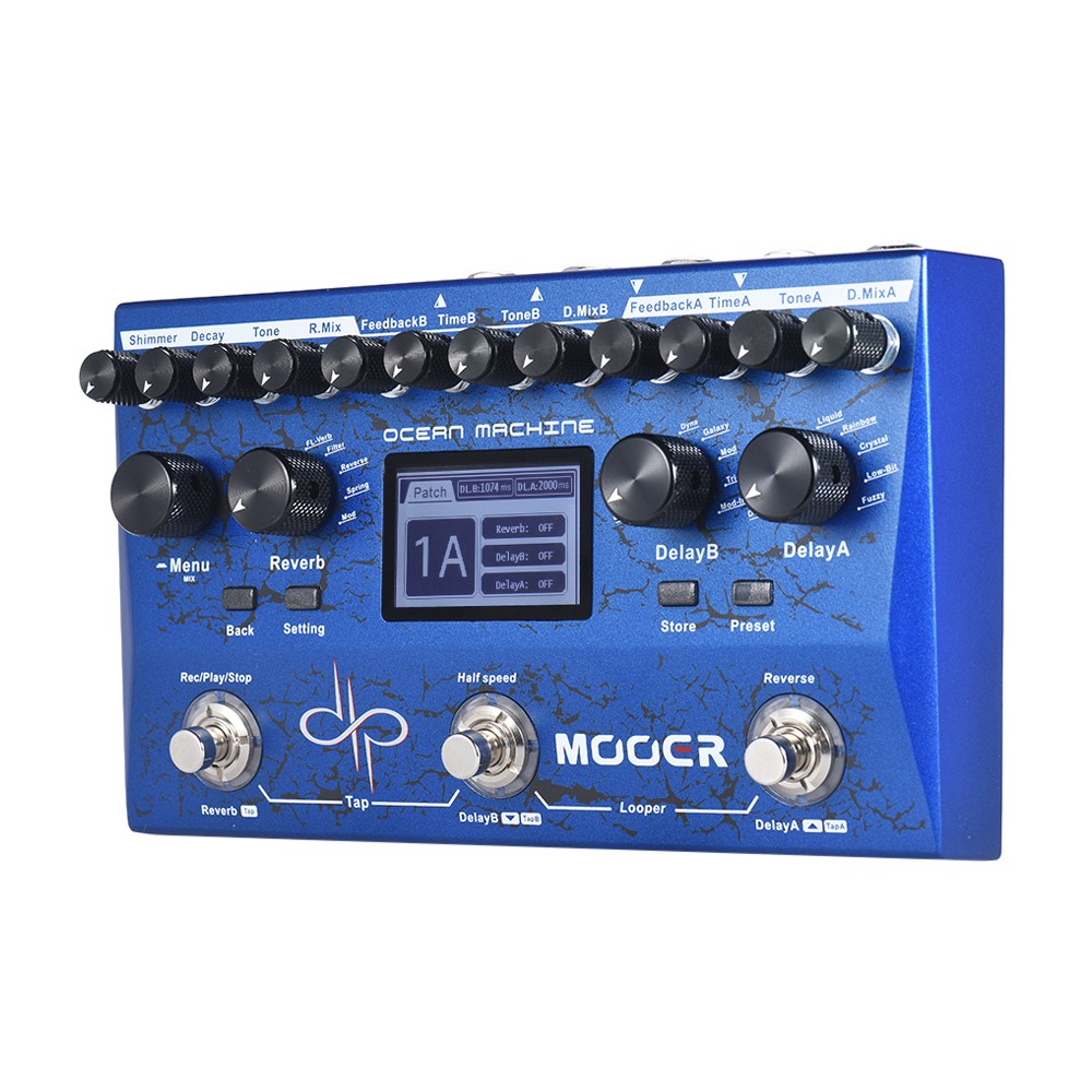 Гитарный процессор Mooer Ocean Machine Delay/Reverb/Looper (арт.TDL3 ...