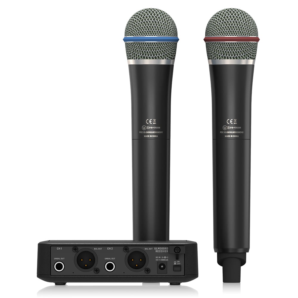 Вокальная радиосистема с двумя микрофонами Behringer ULM302MIC (арт ...