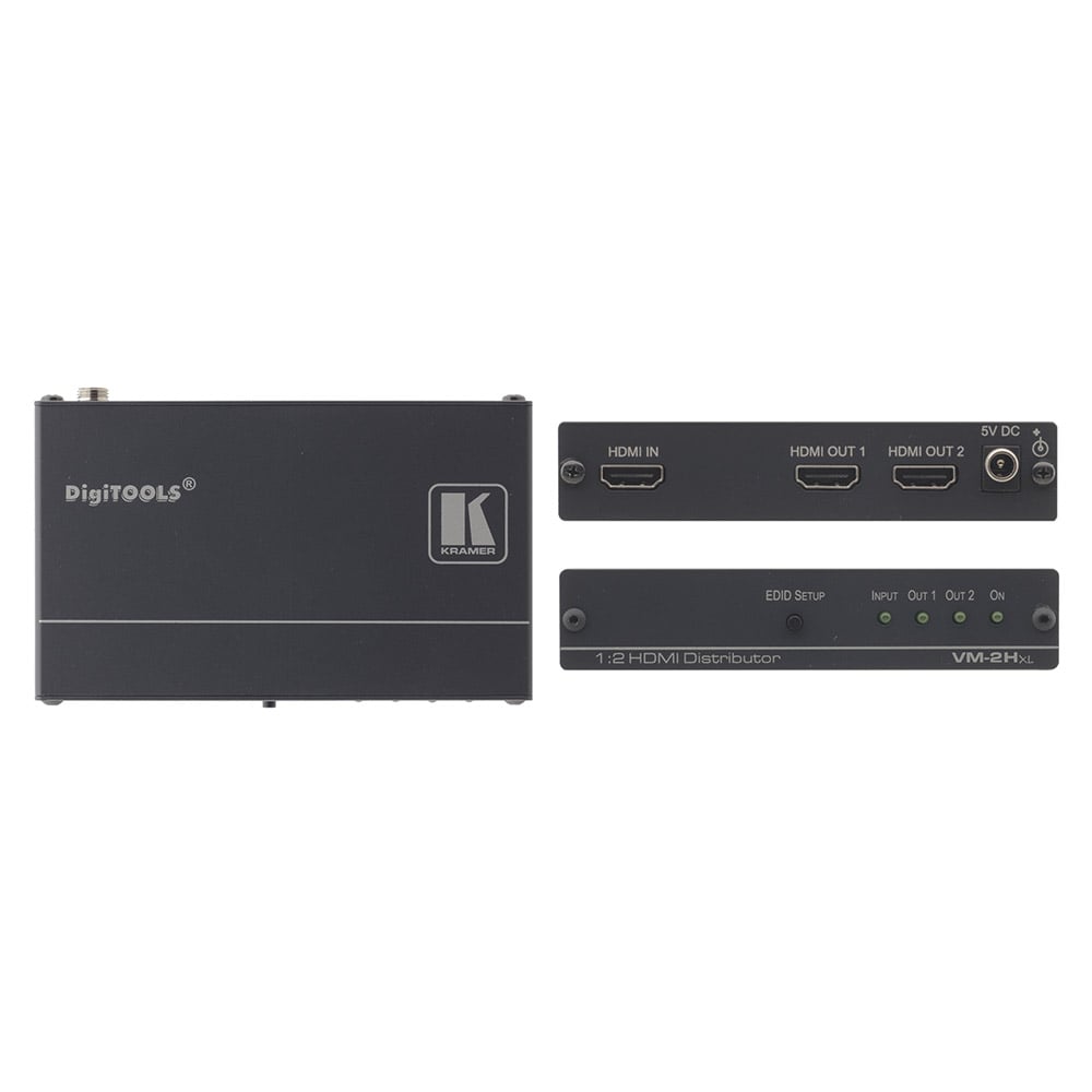 Усилитель-распределитель 1x2 HDMI Kramer VM-2Hxl (арт.90-70745190 ...