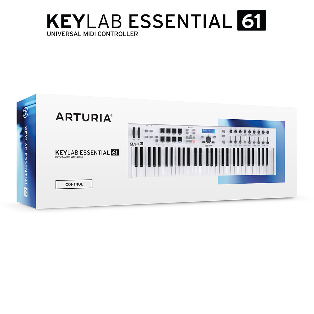 MIDI-контроллер Arturia KeyLab Essential 61 (арт.230531) Купить по цене ...