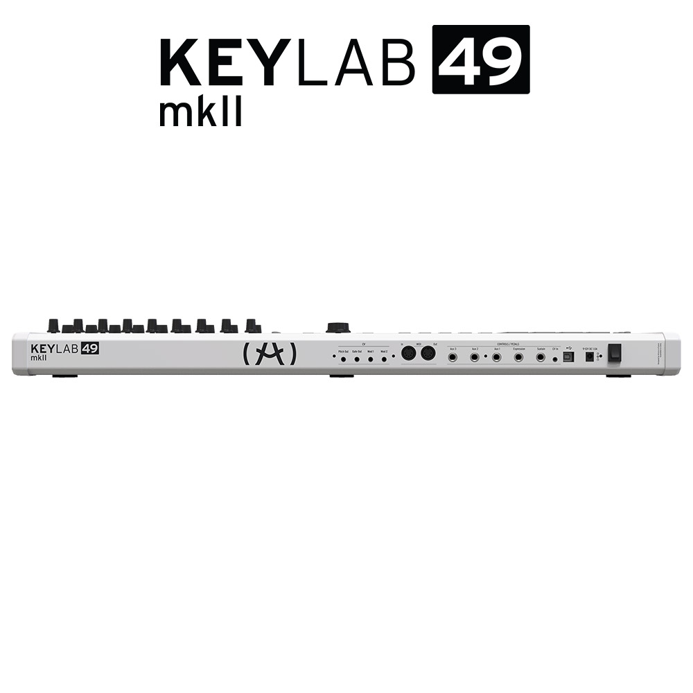 MIDI-контроллер Arturia KeyLab 49 mkII White Edition (арт.230622 ...