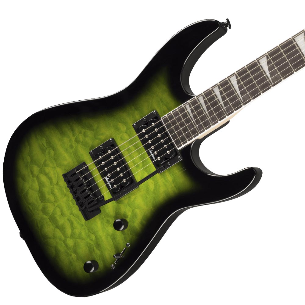 Электрогитара Jackson JS Series Dinky® JS20 DKQ 2PT Transparent Green Burst