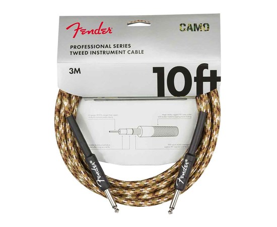 Инструментальный кабель Fender® Professional Series Straight/Straight ...